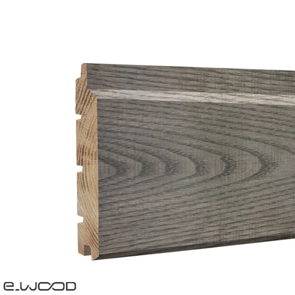BARDAGE BOIS CHÂTAIGNIER ABOUTÉ CLASSE 4 SATURÉ GRIS SILVER GREY (GRIS ...