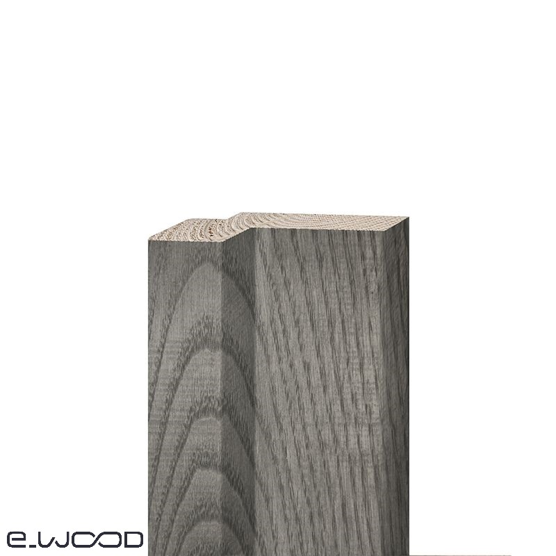 ACCESSOIRES BARDAGE BOIS CHÂTAIGNIER ABOUTÉ CLASSE 4 SATURÉ GRIS SILVER ...
